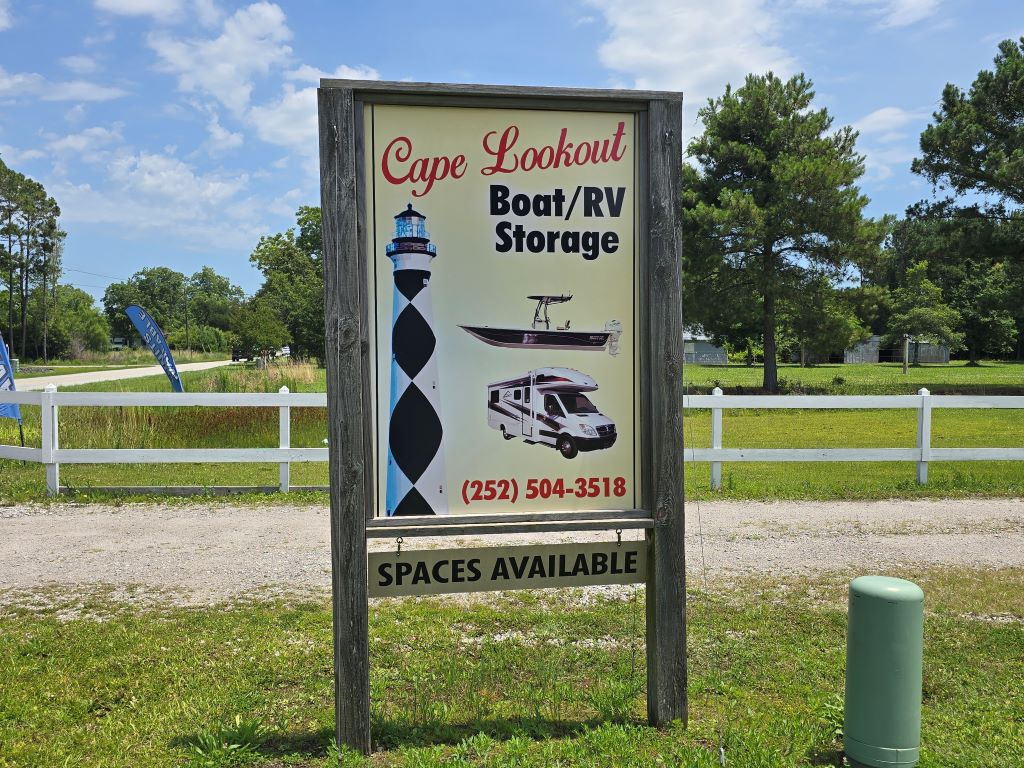 Cape Lookout Boat and RV Storage - Conway Enterprises